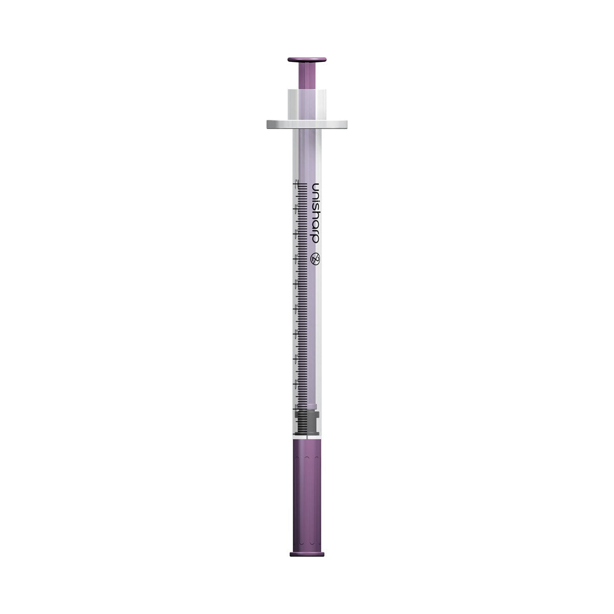 1ml Fixed 30G Purple Syringe Needle – Immortal Medicals