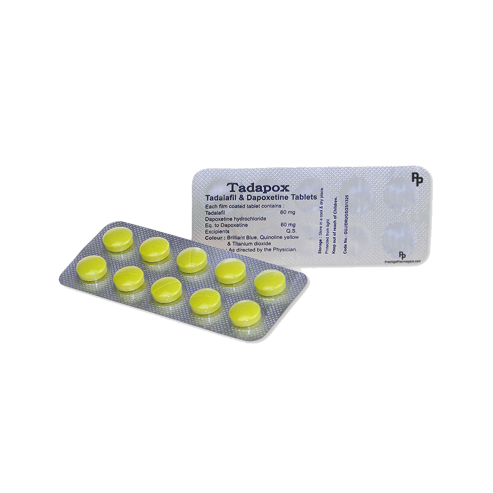 Super Tadapox® 100mg | Tadalafil & Dapoxetine [10 Pills] (#90 ...